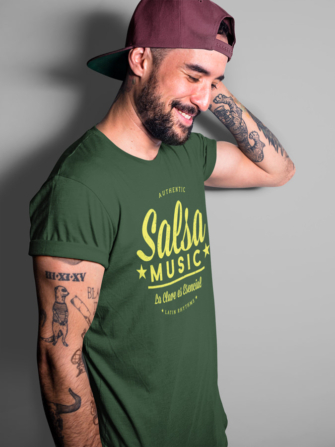 Authentic Salsa Music - Unisex T-shirt